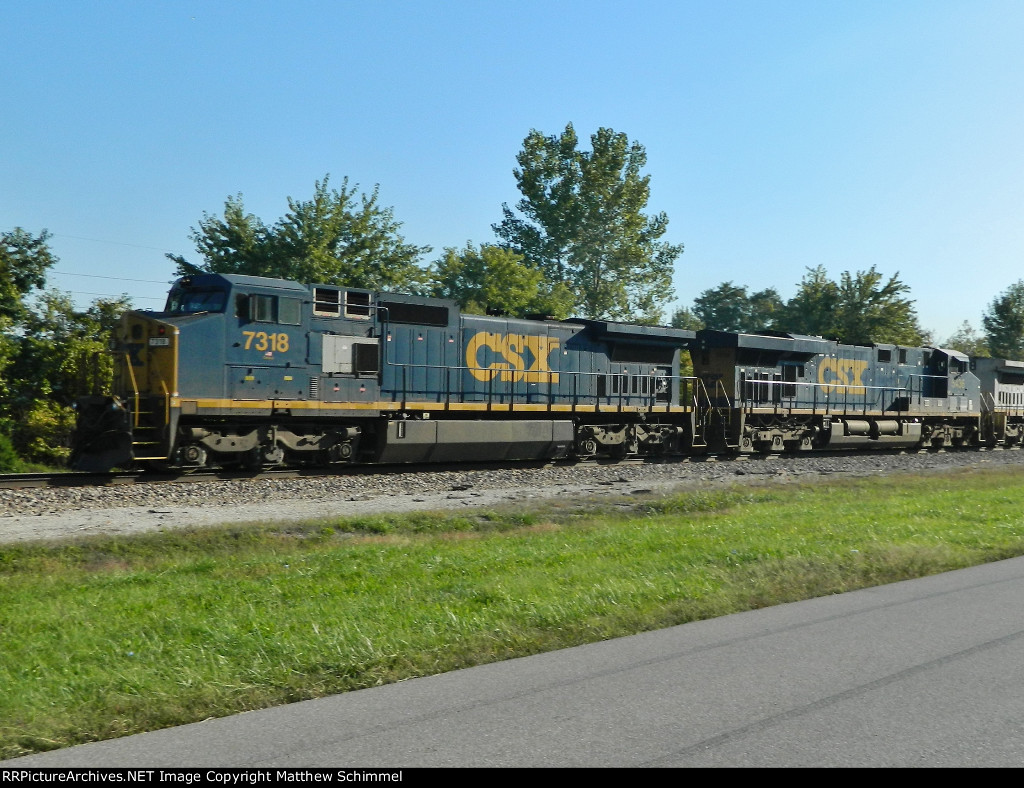 CSX 7318 & CSX 5436